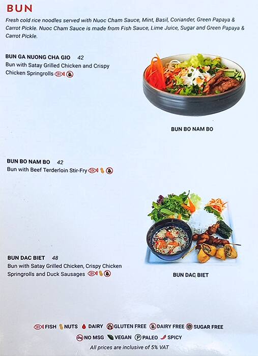 Menu at Vietnamese Foodies - Nakheel Mall restaurant, Dubai, 447Q+CQ ...