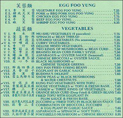 Carta del restaurante Beijing Tokyo Bistro, San Francisco