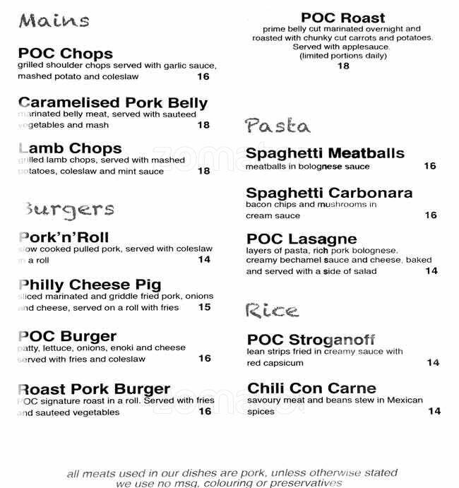 Pig Out Cafe Menu, Menu for Pig Out Cafe, SS 7, Selangor - Zomato Malaysia