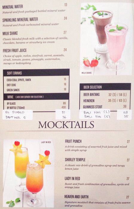 Menu at Gandy Steak Kelapa Gading restaurant, North Jakarta, Jl ...