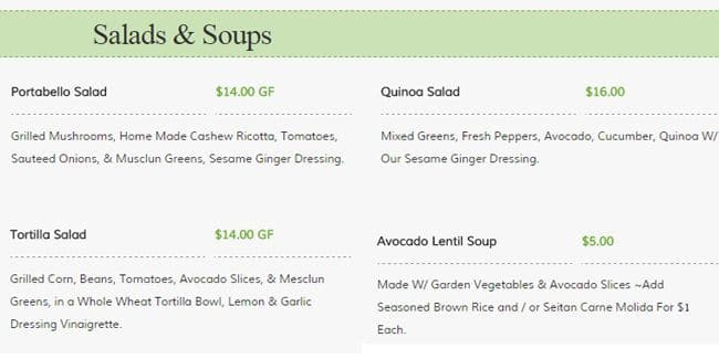 Menu at VSPOT Express: Latin Vegan Munchies & Comedy restaurant, New ...