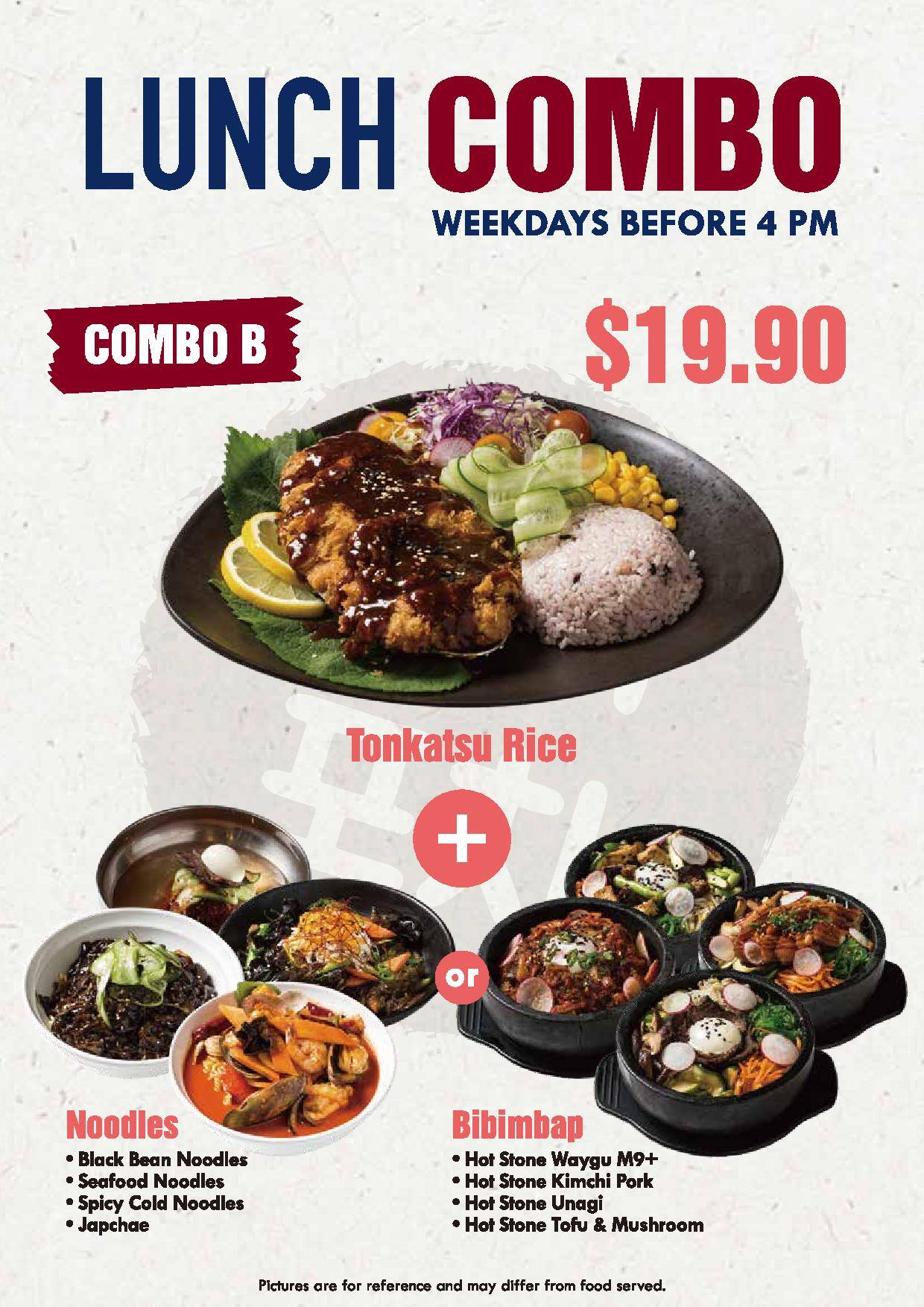 Menu at Oppa Pocha restaurant, Hurstville