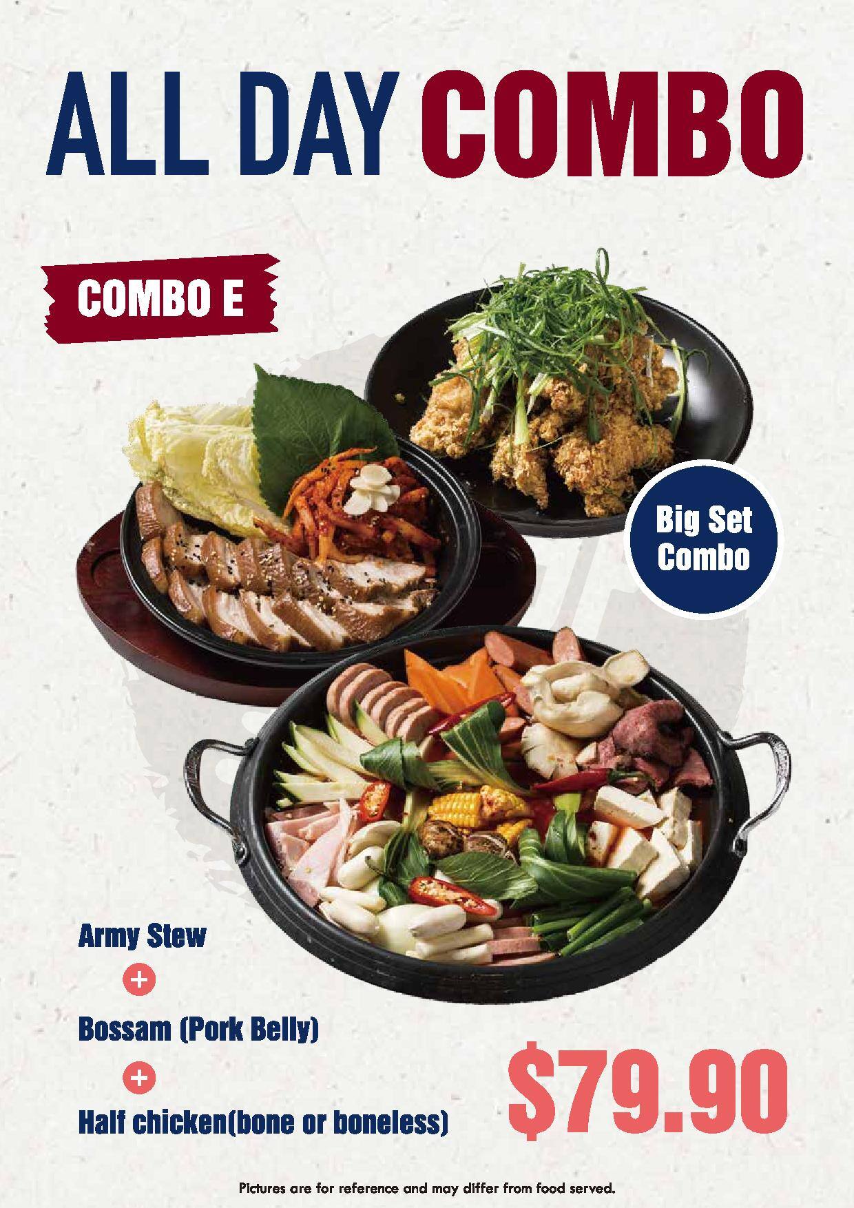 Menu at Oppa Pocha restaurant, Hurstville