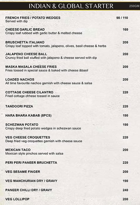 Menu at Seven Spices - Multi Cuisine Restaurant, Ahmedabad