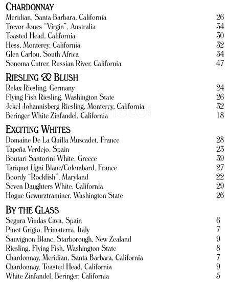 Menu at Blue Dolphin Seafood Bar & Grill, Crofton, MD-3 North