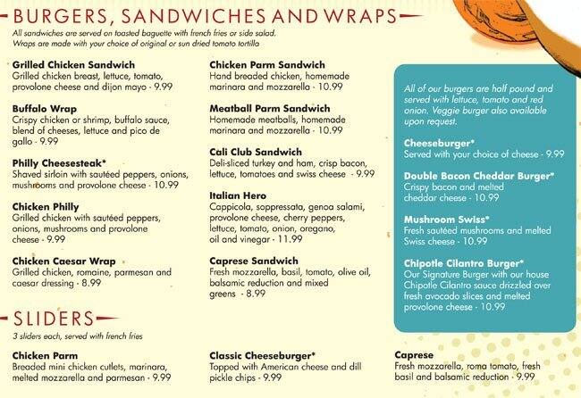 Menu at Strike City pub & bar, Charlotte