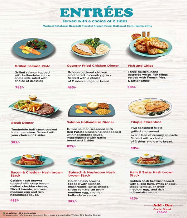 Ihop Lunch Menu