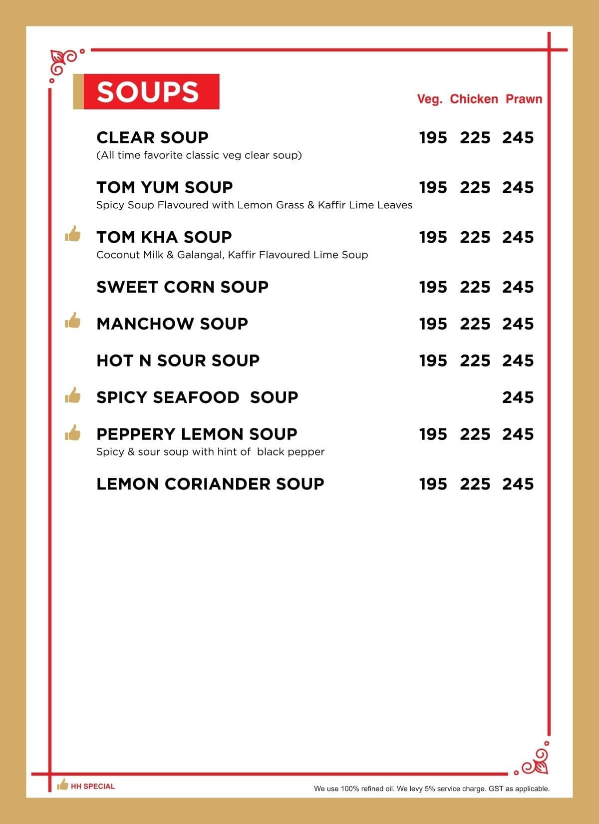Menu at HER HIGHNESS RESTAURANT & COCKTAIL BAR, Pune