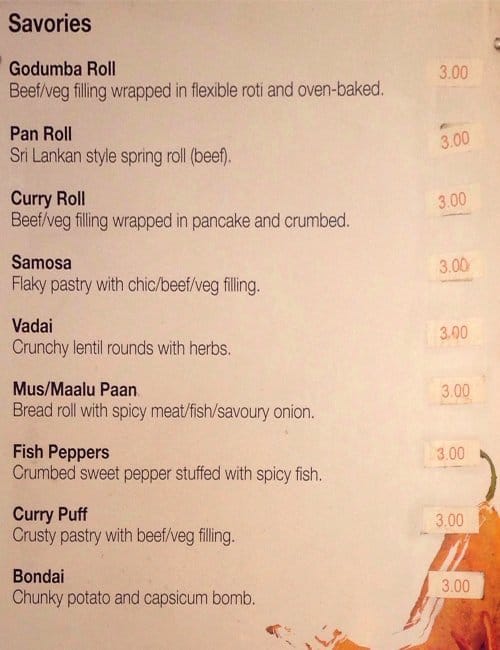 Menu at Curry In A Bowl (on Ltl Collins Street) restaurant, Melbourne ...