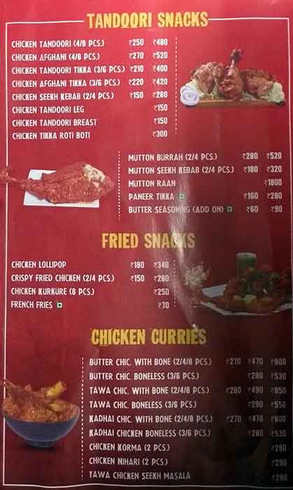 Nazeer Foods Menu, Menu for Nazeer Foods, Indirapuram, Ghaziabad - Zomato