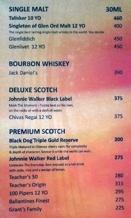 Menu at Green Lounge, Delhi, Aggarwal City Mall