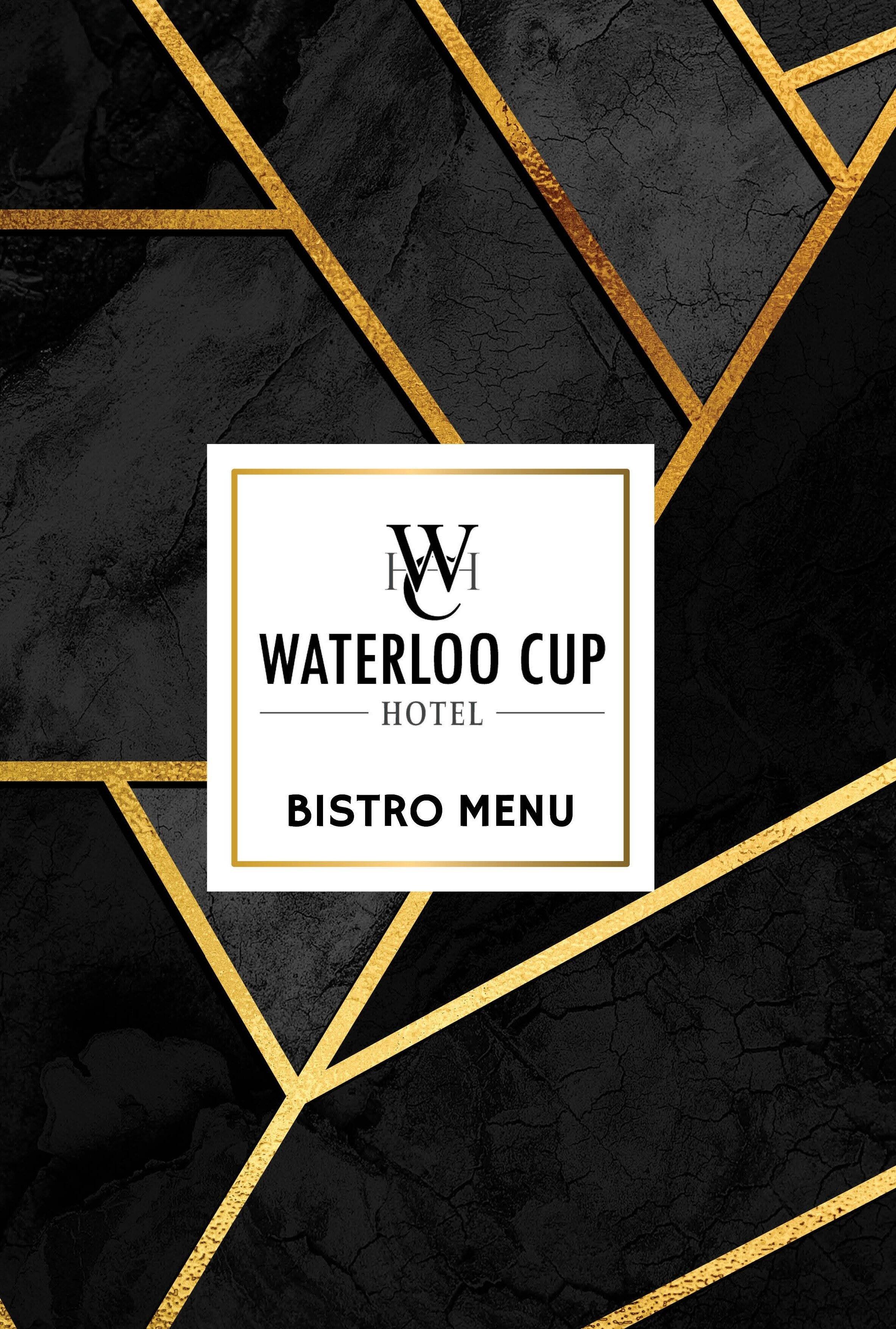 Menu at Waterloo Cup Hotel restaurant, Moonee Ponds
