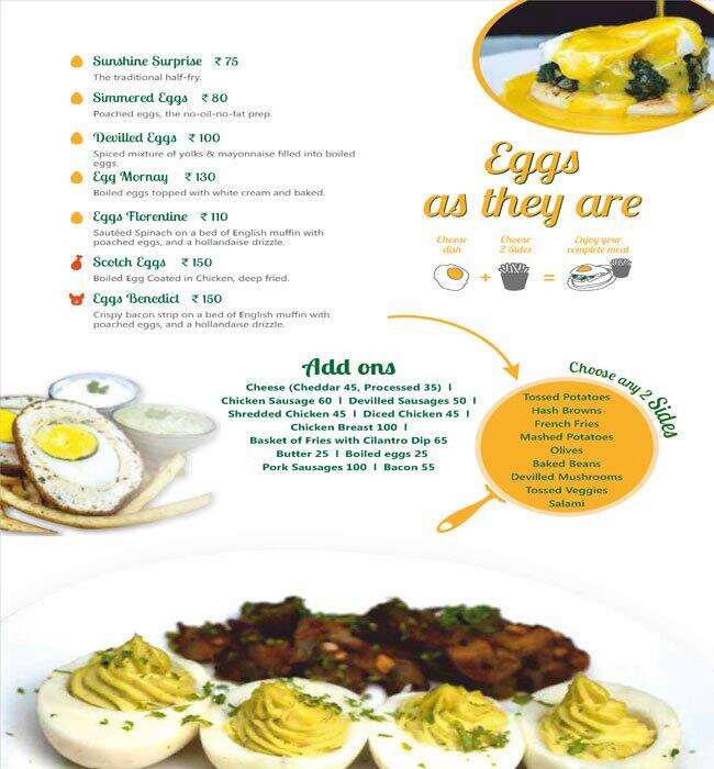 Yolkshire Menu, Menu for Yolkshire, Kothrud, Pune - Zomato