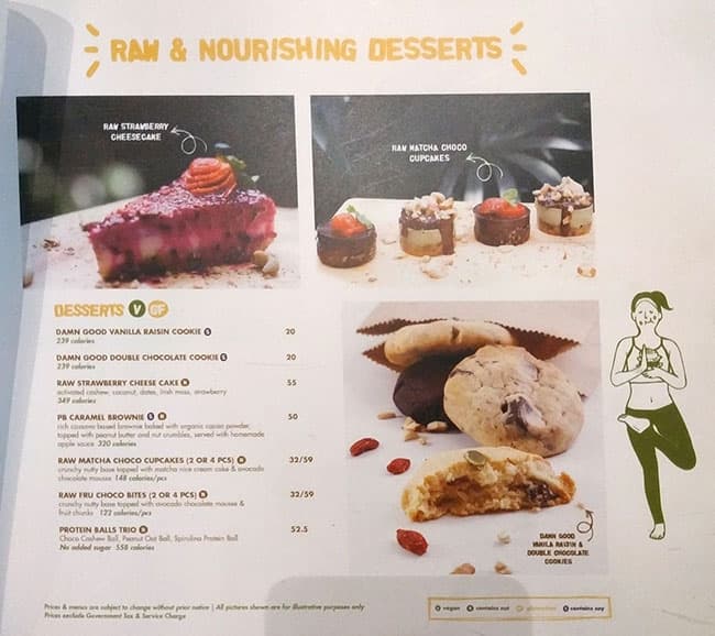 Menu at Burgreens Kemang Village - Healthy Plant-Based Eatery ...