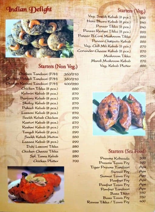 Tawa Multicuisine Restaurant Menu - Zomato