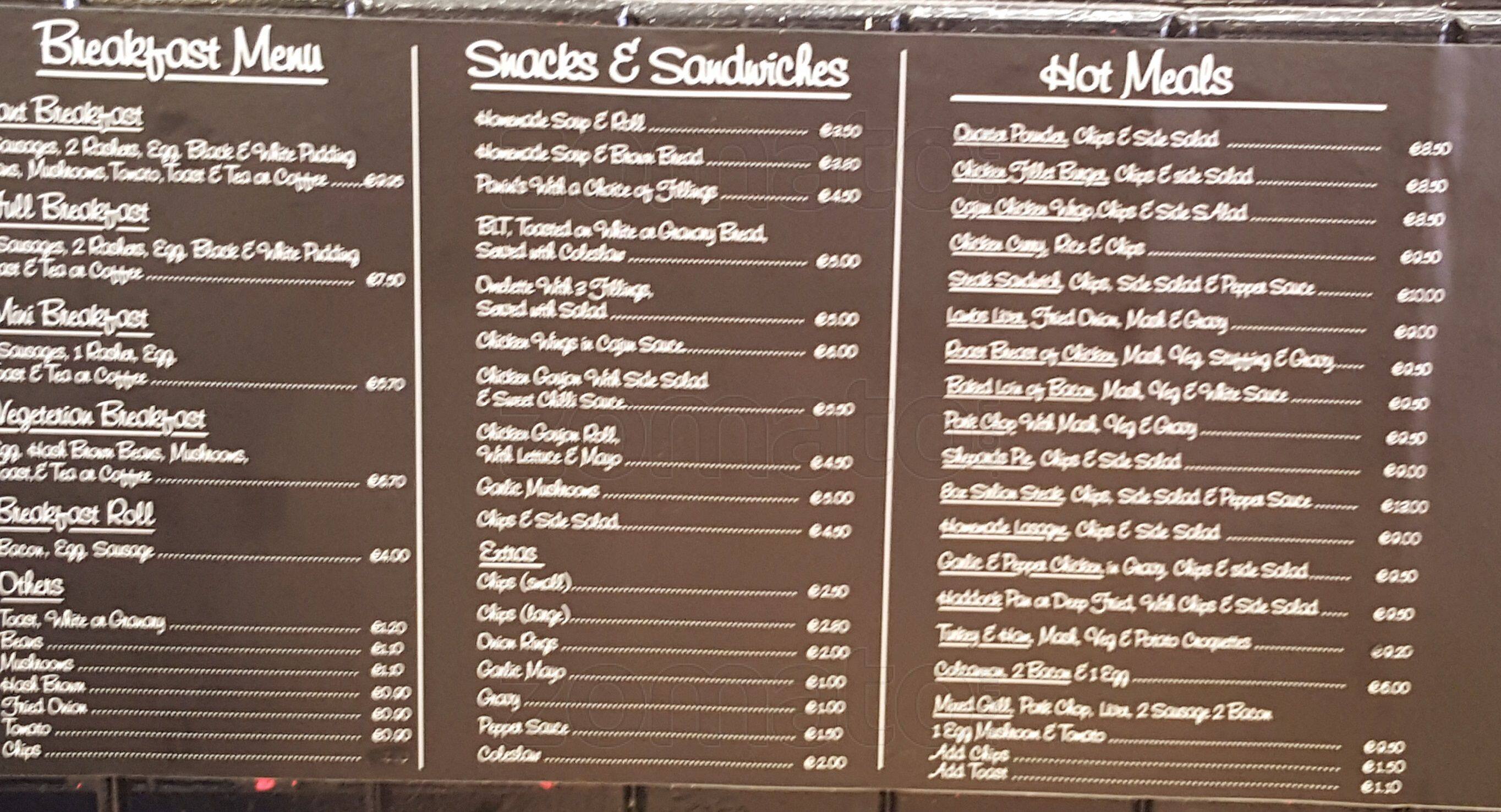 Food Fare Menu, Menu for Food Fare, Finglas, Dublin - Zomato Ireland