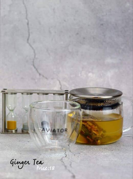 Menu at Aviator Cafe, Abu Dhabi