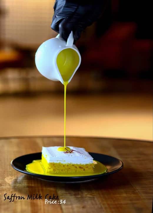 Menu at Aviator Cafe, Abu Dhabi