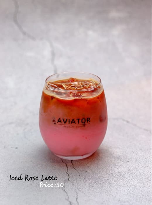 Menu at Aviator Cafe, Abu Dhabi