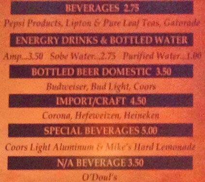 Menu at Spice Bay Buffet pizzeria, Auburn