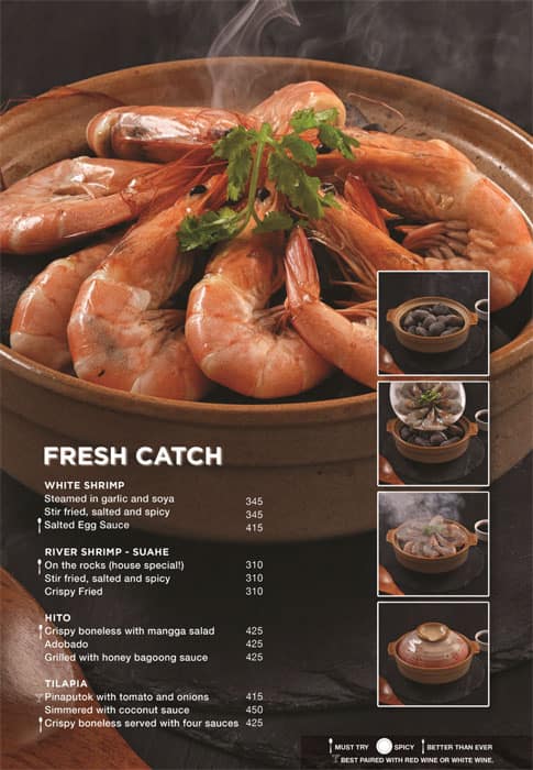 Menu at Mesa - Filipino Cuisine Southmall restaurant, Las Pinas, SM ...