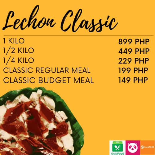 Menu at Mila's Lechon | Best Lechon Quezon City | Best Lechon ...