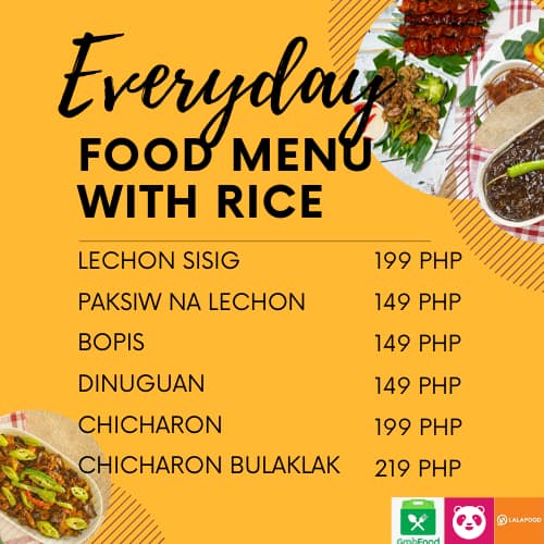 Menu at Mila's Lechon | Best Lechon Quezon City | Best Lechon ...