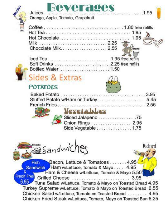Menu at Snappys Cafe & Grill, Katy