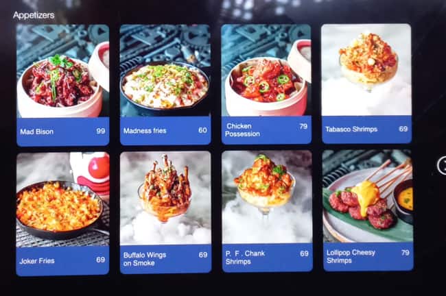 Menu of Madness Made In Dubai, Umm Suqeim, Dubai