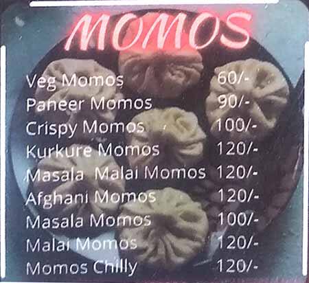 Menu at Food Castle, Kharar