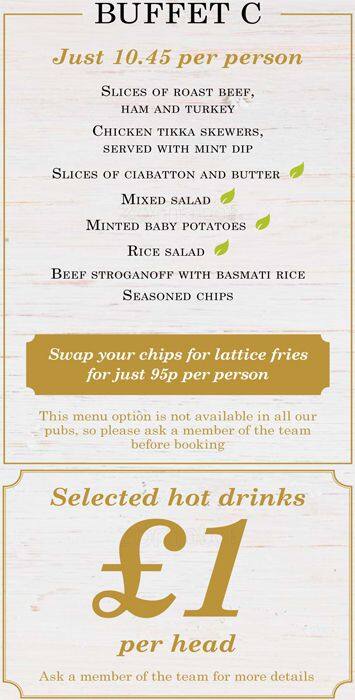 Menu at The Barton Arms, Eccles, 2 Stablefold