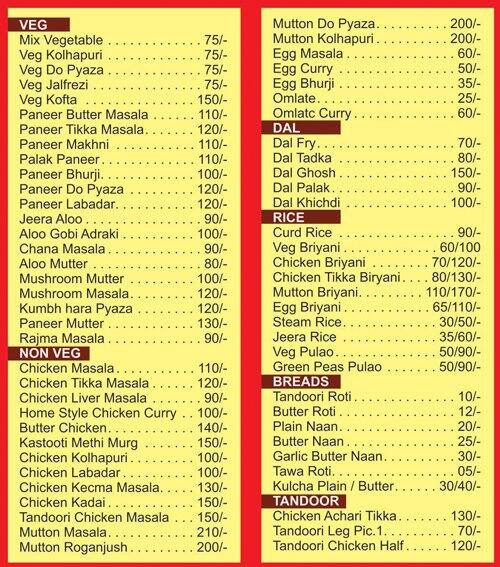 The Chef Menu, Menu for The Chef, Kharghar, Navi Mumbai - Zomato