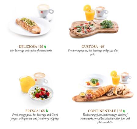 Menu at Eataly The Dubai Mall cafe, Dubai, Dubai Mall