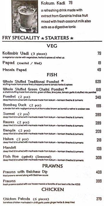Saayba Hotel Menu, Menu for Saayba Hotel, Bandra Talao, Bandra West ...