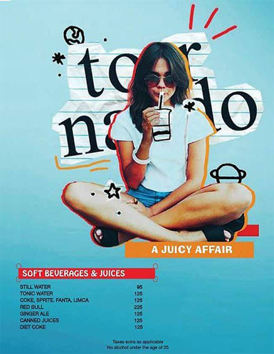 Menu at Chugli, Panchkula