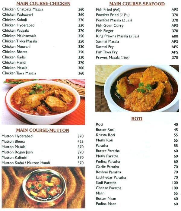 Hotel Rishi Menu, Menu for Hotel Rishi, Dadar East, Mumbai - Zomato