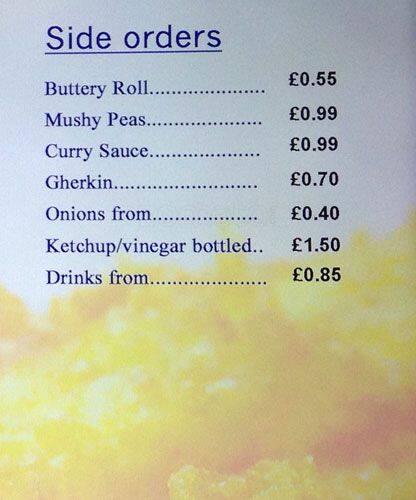 Menu at i Fratelli pizzeria, London