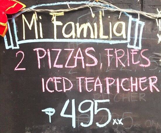 Carta del restaurante The Backyard Reservoir, Ciudad Quezon