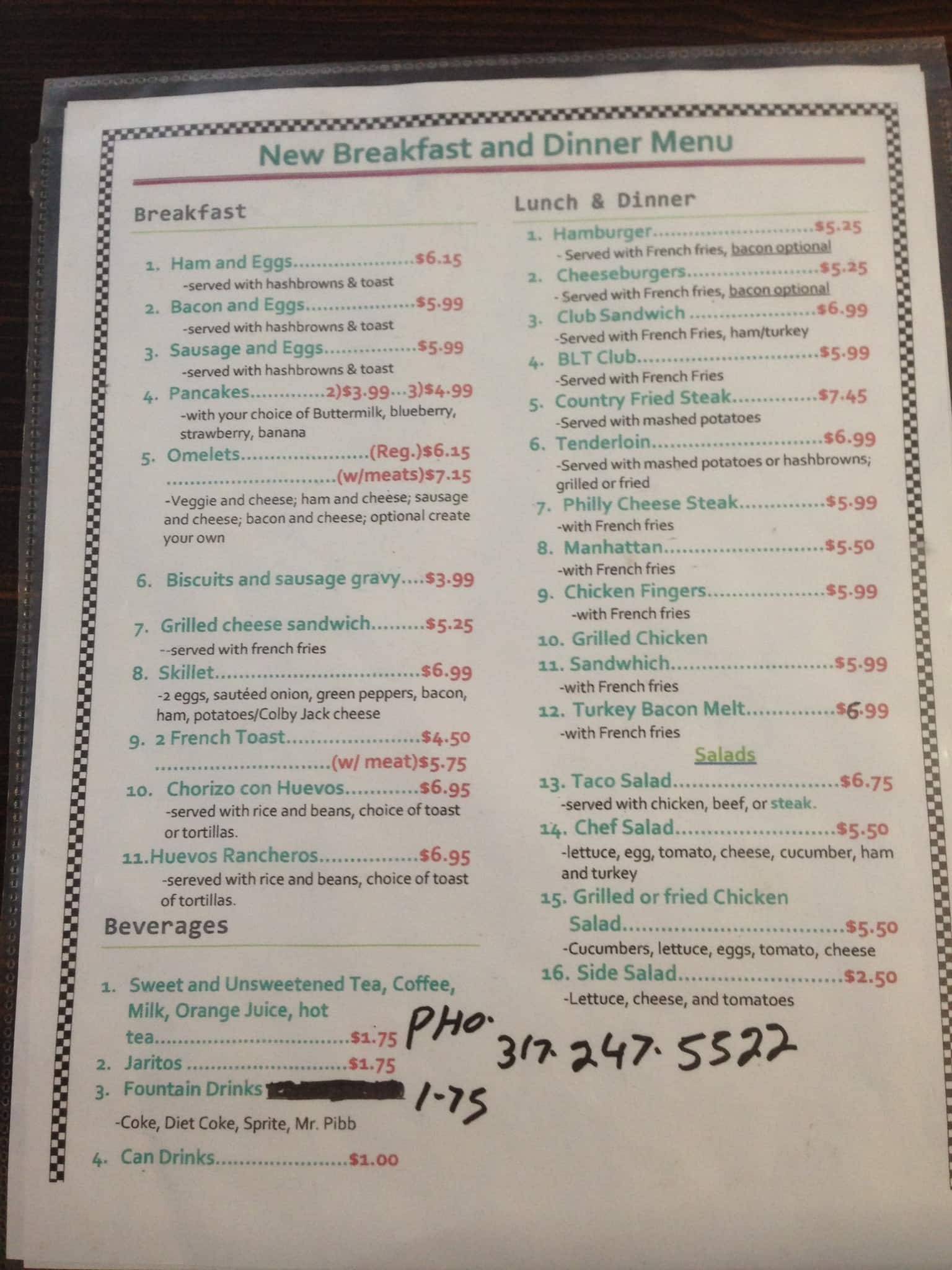 Breakfast Factory Menu, Menu for Breakfast Factory, West, Indianapolis ...