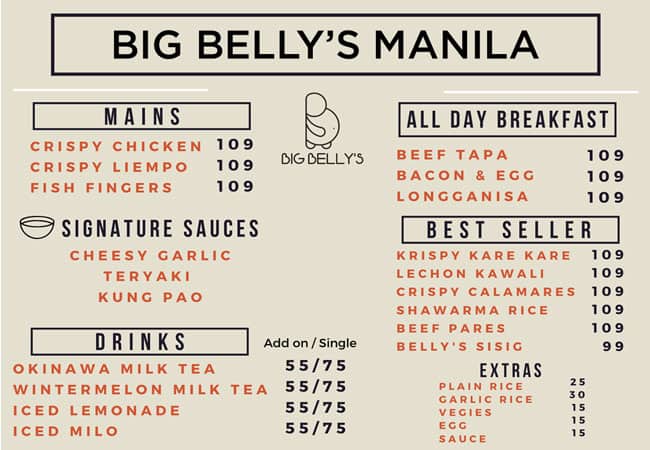 Menu at Wiltlover Cafe, Mandaluyong, Madison