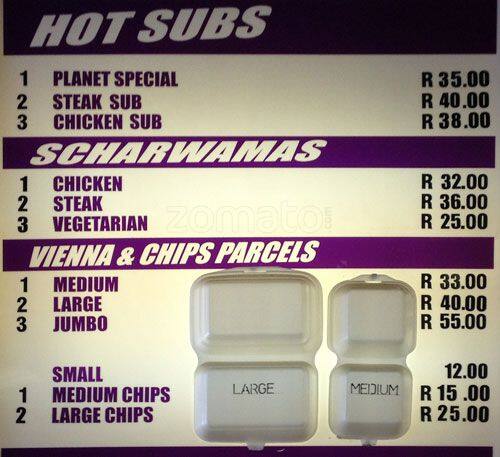 The Food Planet, Strand, Cape Town - Zomato SA