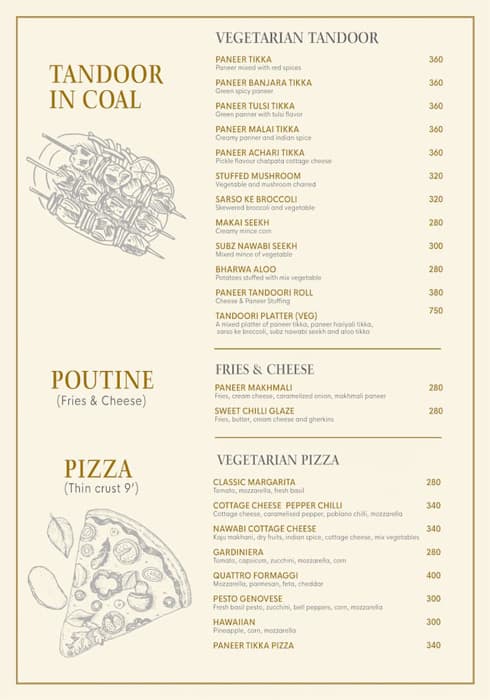 Menu of Food Lord The Dining Bar, Borivali West, Mumbai