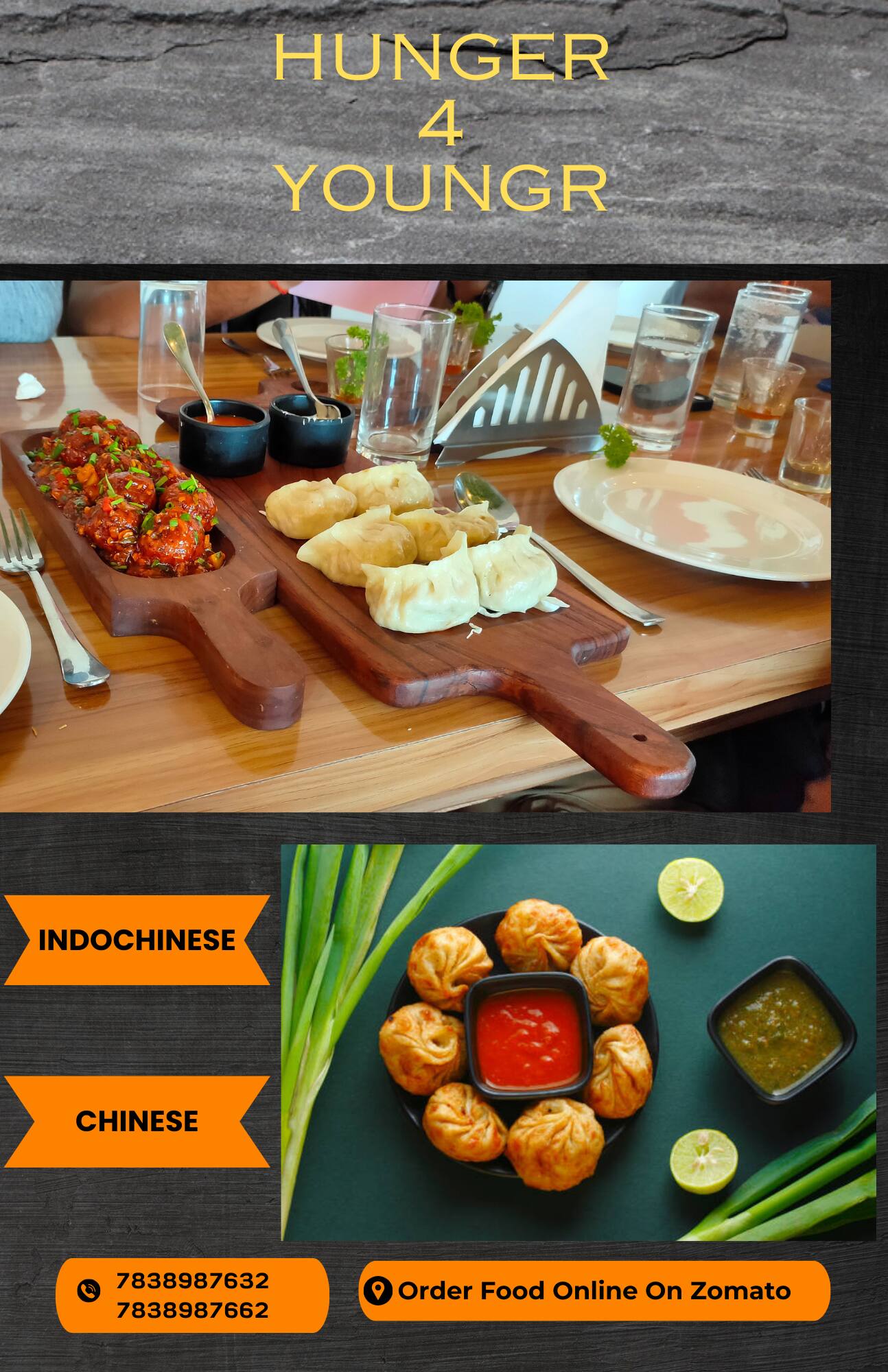 Menu of Hunger For Younger, Nangloi, New Delhi