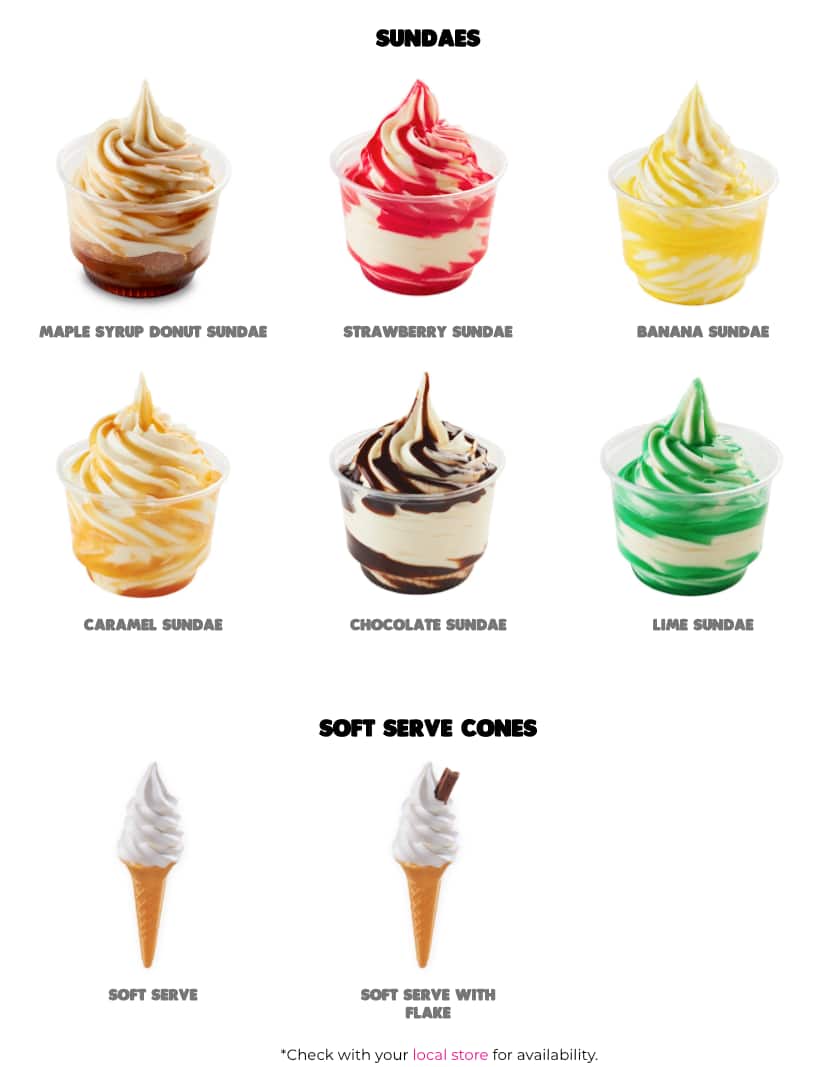 Menu at Donut King Carindale fast food, Carindale, 1151 Creek Rd