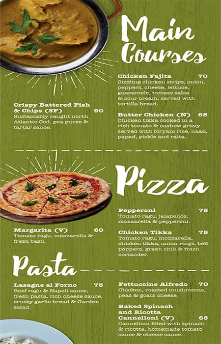 Menu at Nuevo - Premier Inn Dubai Dragon Mart, Dubai