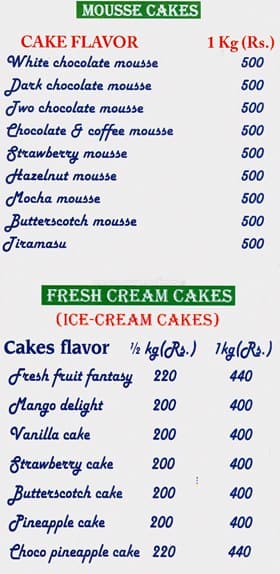 Menu at BIG BITE FOR BURGER, Vasai