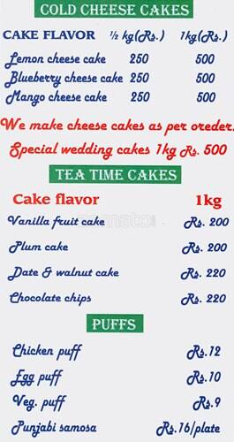 Menu at BIG BITE FOR BURGER, Vasai