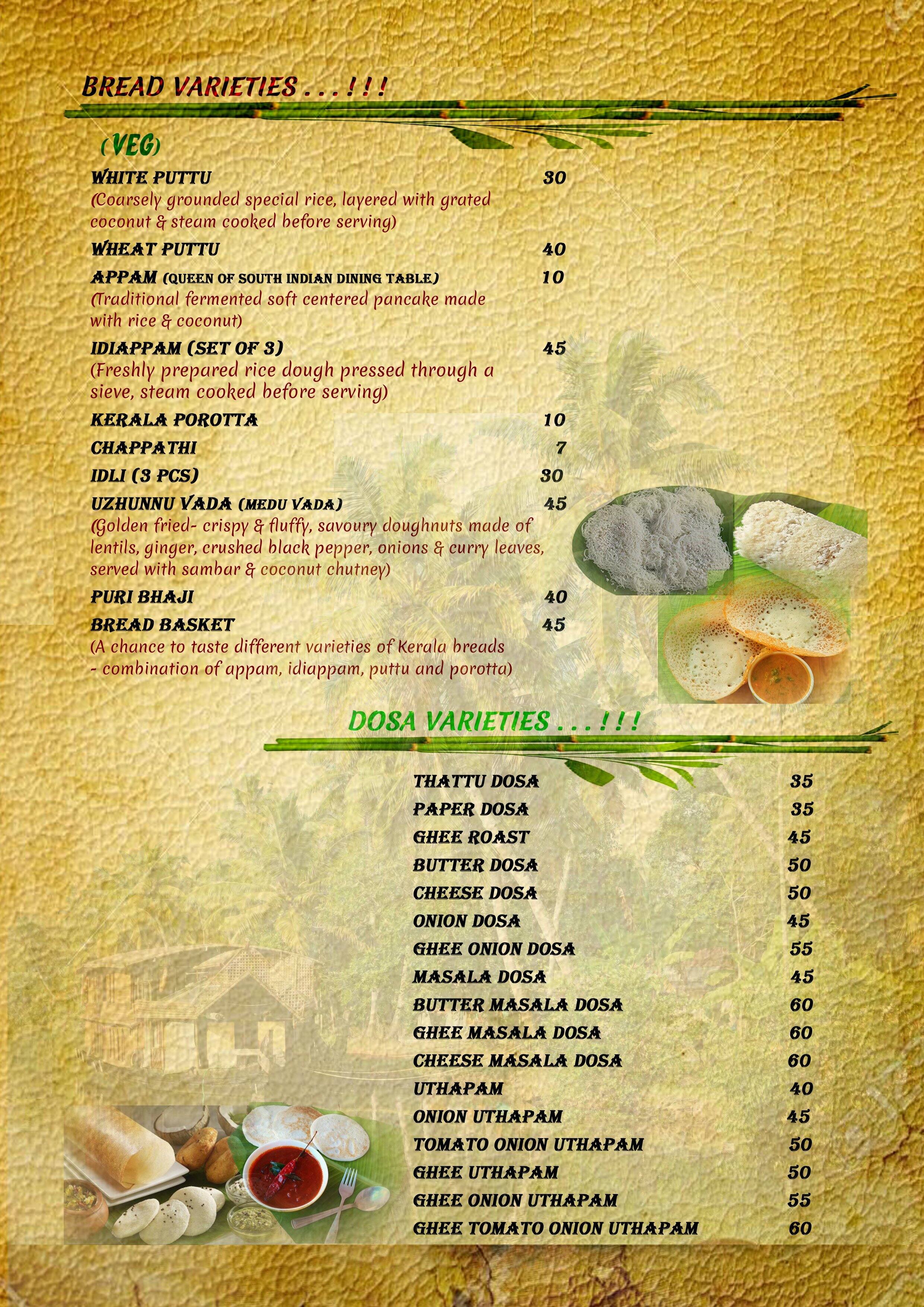 Cafe Kuttanad Menu, Menu for Cafe Kuttanad, Santacruz East, Mumbai - Zomato
