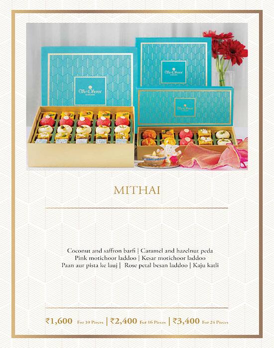 Menu at The Oberoi, Gurgaon, Gurugram