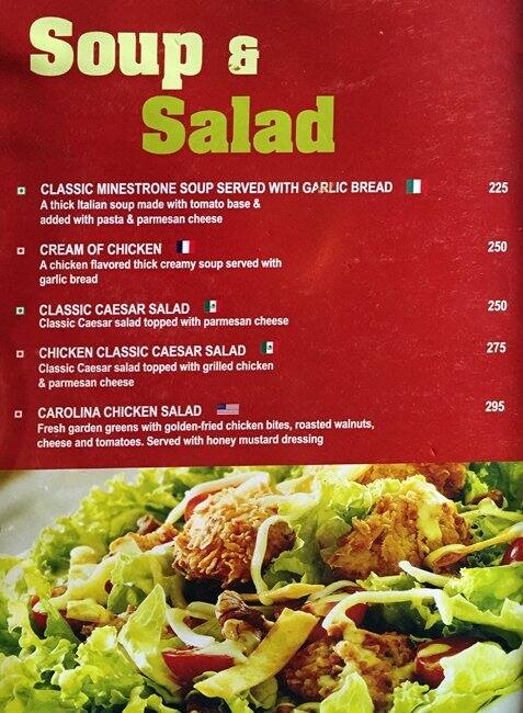 Americana Kitchen and Bar Menu - Zomato